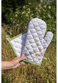 Bavlněná chňapka / podložka pod hrnec se vzorem divoké louky Wildflower Fields – 20x20 cm