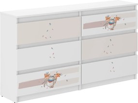Wooden Toys Dětská komoda R-140 MISIU