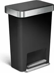 Simplehuman Pedálový odpadkový koš  – 45 l / kapsa na sáčky/ obdélníko