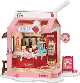 RoboTime miniatura domečku Mléčný bar Strawberry