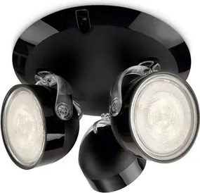 Philips Dyna 3x3W černá / LED bodové svítidlo / 810lm / 2700K / IP20 /