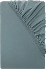 Livarno® Jersey napínací prostěradlo na boxspring, 140-160 x 200 cm (tmavě zelená)