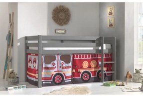 Dětský závěs k posteli 4 ks 195x75 cm Fire Truck – Vipack