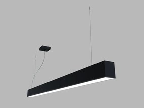 Led2 Lineární závěsné LED svítidlo LINO II 150 cm Barva: Černá, Stmívání: Casambi TW, Vyzařování světla: dolů
