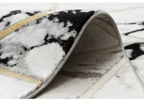 koberec EMERALD výhradní 1020 glamour, stylový mramor, trojúhelníky č velikost 120x170 cm | krásné koberce cz