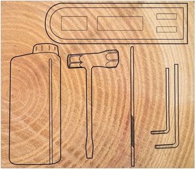 Motorová řetězová pila KS 450-55 GÜDE