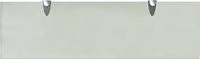 Plovoucí police 2 ks sklo 70 x 20 cm 8 mm 3051538