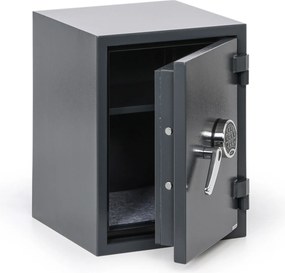 Ohnivzdorný nábytkový trezor s elektronickým zámkem, třída S2, 580 x 440 x 435 mm