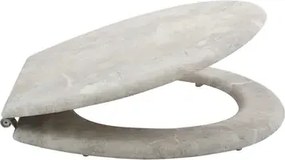MSV STONEHENGE WC prkénko šedé / MDF