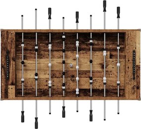 Stolní fotbálek Staré dřevo 146,5 x 74 x 85 cm Kompozitní dřevo 3378205
