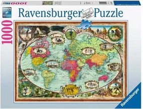Ravensburger Kolem světa na kole / 1000 dílků / od 14 let