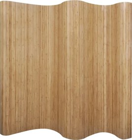 vidaXL Paraván bambusový odstín 250x165 cm [244611] Barva: Bílá