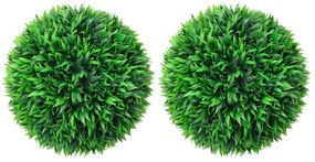 Umělé buxus koule 2 ks 38 cm 315474