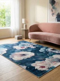 Koberec Lotus5, 120x160 cm, květy