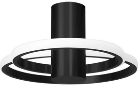 Toolight Toolight, LED stropní svítidlo 22W APP1401-CW, černá, OSW-00959
