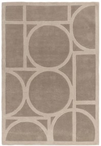 Tribeca Design Kusový koberec Newtor Taupe Rozměry: 120x170 cm