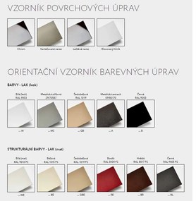 PMH Avento 600 x 790 mm AV2C koupelnový radiátor chrom