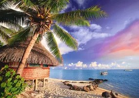 Trefl - Puzzle - Ostrov Bora-Bora / 500 dílků / 48 x 34 cm / věk 10+