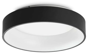 Ideal Lux Stropní LED svítidlo ZIGGY ⌀60cm Barva: Černá