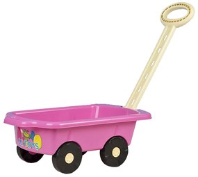 Dětský vozík Vlečka BAYO 45 cm růžový