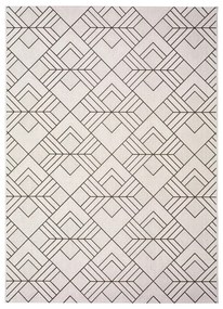 Bílobéžový venkovní koberec Universal Silvana Caretto, 160 x 230 cm