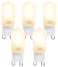 Sada 5 LED žárovek G9 CUTE PC 2W 200 lm 2700K