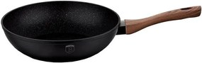 Berlingerhaus berlingerhaus pánev wok s mramorovým povrchem 28 cm ebony line rosewood bh-1719