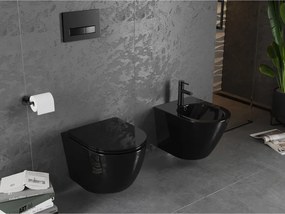 Mexen Lena závěsný bidet, černá, 35224870