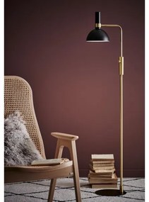 Markslöjd 106972 - Stmívatelná stojací lampa LARRY 1xE27/60W/230V černá/zlatá