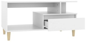 Konferenční stolek 90x49x45 cm kompozitní dřevo - Default Title