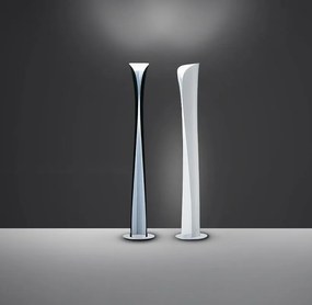 Artemide 1361020A Cadmo, designová stojací lampa s bílou vnější a bílou vnitřní úpravou se stmívačem, 44W + 10W LED 3000K, výška: 174 cm