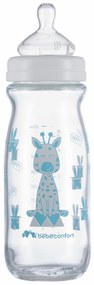 Kojenecká láhev Emotion Glass 270ml 0-12m White