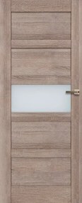 Interiérové dveře vasco doors BRAGA model A Průchozí rozměr: 70 x 197 cm, Orientace dveří: Levé dveře, Dekor: Dub šedý
