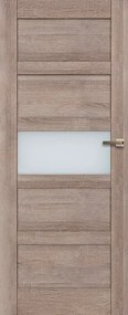 Interiérové dveře vasco doors BRAGA model A Průchozí rozměr: 70 x 197 cm, Orientace dveří: Levé dveře, Dekor: Dub Santa