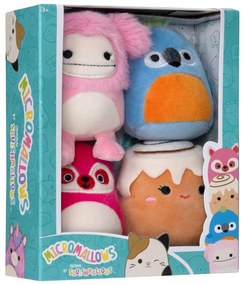 Plyšové hračky v sadě 4 ks Micromallows 4Pack – SQUISHMALLOWS
