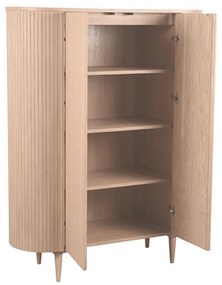LABEL51 dřevěná komoda světlá OLIVA 158x125 cm ME-70.011
