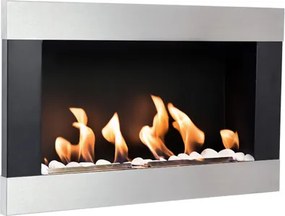 BIOFLAME biokrb Easy S Open Nerez Horizontal 65x40 cm
