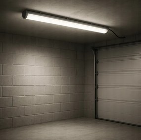 BERGE 4x LED stropní svítidlo 60W 6600lm 120cm 230v - neutrální bílá