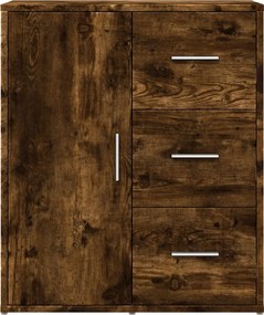 Příborníky 2 ks kouřový dub 60 x 31 x 70 cm kompozitní dřevo 3276557