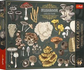 TREFL Puzzle Premium Plus Finders Keepers: Houby / 500 dílků / 48 × 34
