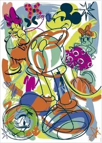 EDUCA Puzzle Mickey a přátelé / 500 dílků