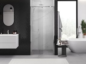 Mexen Exo, 1-křídlé dveře do otvoru 105x200 cm, 6mm čiré sklo, chromový profil, 819-105-000-01-00