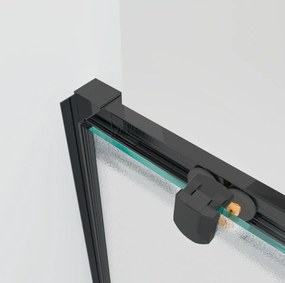 NICOL COMBI Black 90x90 grape Sprchový kout s posuvnými dveřmi