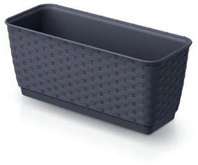 PROSPERPLAST Truhlík - RATOLLA CASE P Rozměr: 49,2x17,2 cm, Barva: antracit