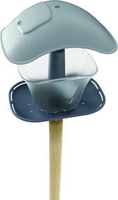 Krmítko pro ptáčky BirdieFood 24,8 cm antracit