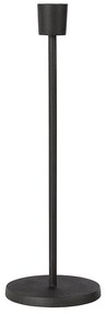 HIGHLIGHT Svícen na dlouhou svíčku 30 cm - černá