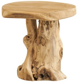 House Nordic Odkládací stolek PALENA přírodní ø40 cm