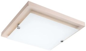 RUEL Stropní moderní LED osvětlení, 12W, teplá bílá, 30x30cm, hranaté, světle hnědé LD-PD-7.1 LED
