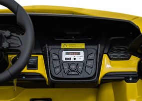 Elektrické autíčko Lamborghini Revuelto XL STRONG žluté
