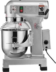 Komerční mixér na jídlo 10 L 3-rychlostní stojanový mixér na těsto 550 W